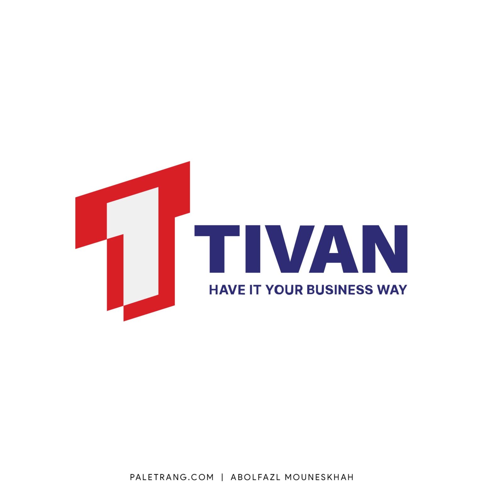 لوگو شرکت واردات و صادرات TIVAN | Paletrang | پالت رنگ
